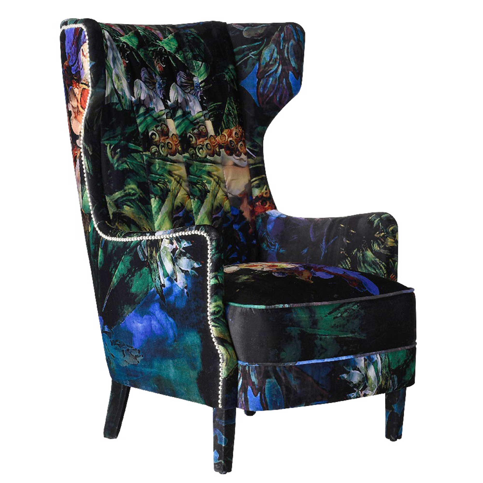 MANOR CHAIR-ACID JUNGLE - Indeca Living