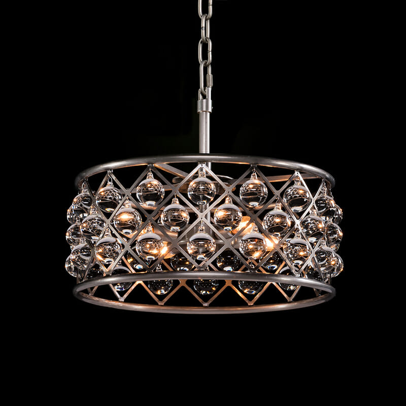 ZIG ZAG HOOP SM PENDANT 50CM-NAT(UK) - Indeca Living