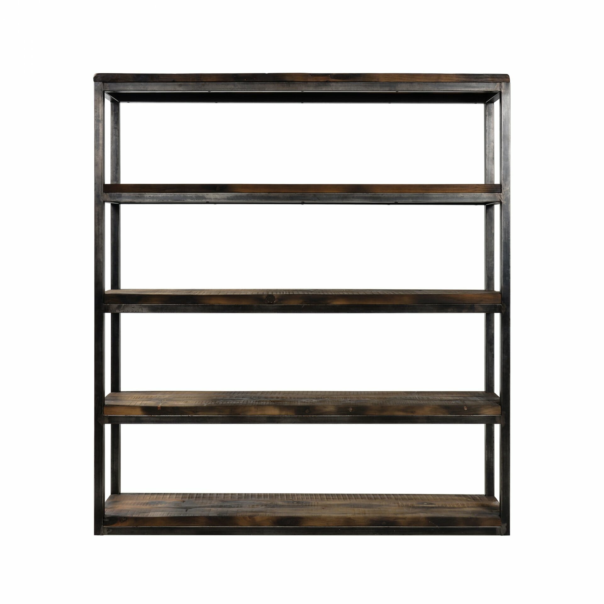 AXEL MK3 DBL BOOKCASE-GRVBW NAT - Indeca Living