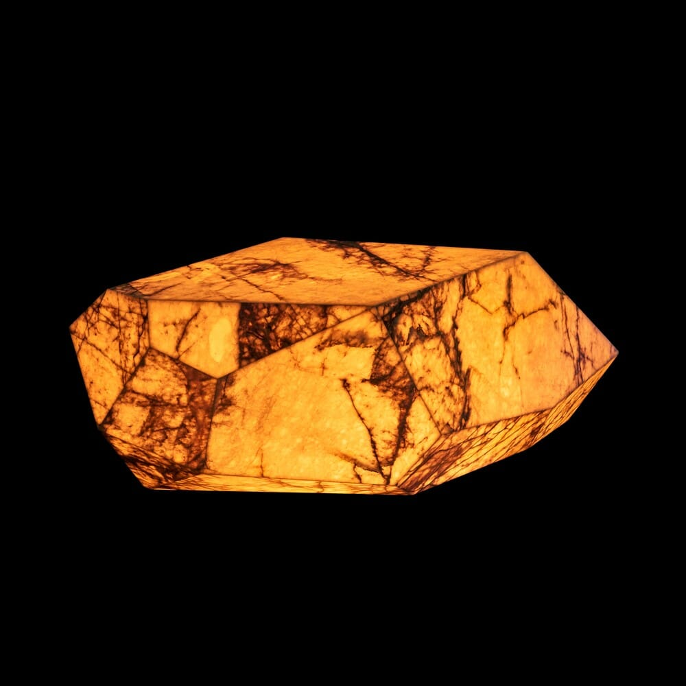 KYRON COFF TBL 105CM-MSTONE(UK) - Indeca Living