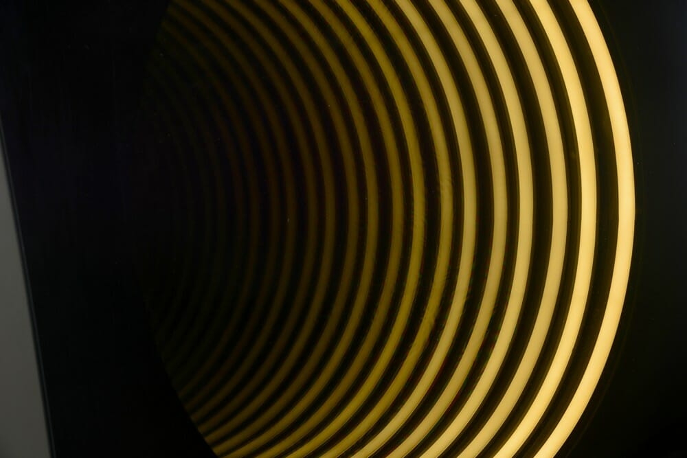 VOID WALLART-M.BLK&BLK GLS(UK) - Indeca Living